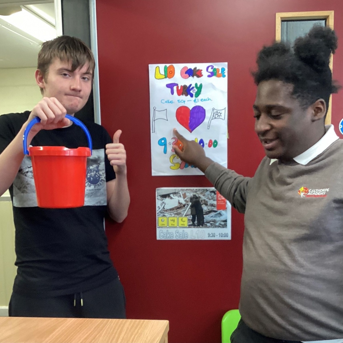 Calthorpe Academy - L10 Fundraising for Syria and Turkey